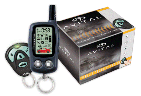 Avital 3300L 2 Way LCD Mobile Security System Buy at Lowest Price