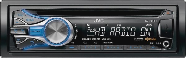 JVC KD-HDR61 - In-Dash HD Radio/USB/CD/MP3 Receiver Buy at Lowest Price