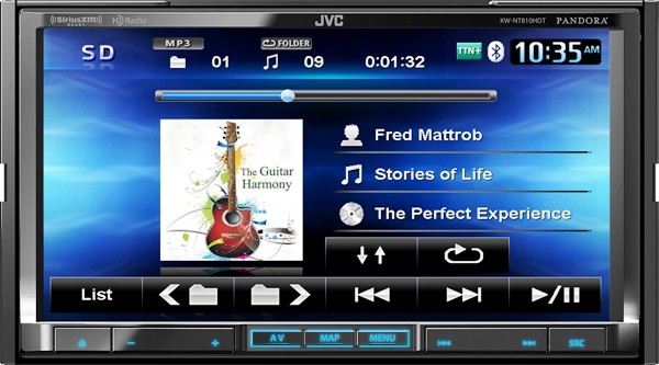 JVC KW-NT810HDT - In-Dash All-In-One Navigation/A/V System Buy at ...