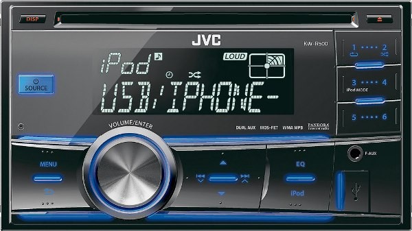 JVC KW-R500 - In-Dash USB/CD/MP3 Receiver Buy at Lowest Price