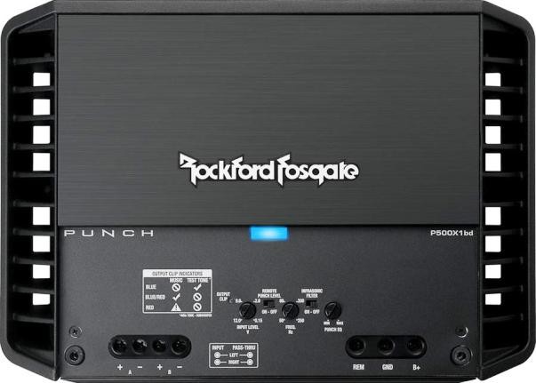 Rockford Fosgate P500X1bd - Punch Mono Power Amplifier Buy at Lowest Price
